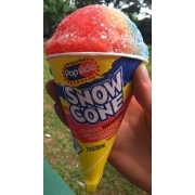 Popsicle Strawberry Blue Raspberry And Lemon Flavor Snow Cone: Calories ...