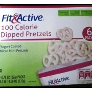 Fit & Active Yogurt Coated Micro Mini Pretzels: Calories, Nutrition ...