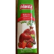 Dimes Multi Fruit, Red Fruits, Fruchtnektar Mix: Calories, Nutrition ...