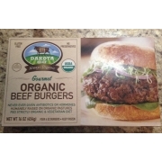 Dakota Beef Organic Beef Burgers: Calories, Nutrition Analysis & More ...