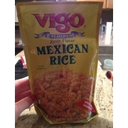 Vigo Mexican Rice, with Whole Grain Corn, Zesty Flavor: Calories ...