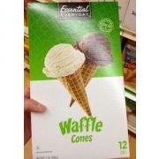 Essential Everyday Waffle Cones: Calories, Nutrition Analysis & More ...