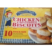 Tennessee Pride Chicken & Buttermilk Biscuits: Calories, Nutrition ...