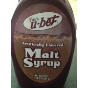 Fox's U-Bet Syrup, Malt: Calories, Nutrition Analysis & More | Fooducate