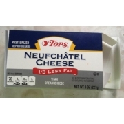 Tops Neufchatel Cheese: Calories, Nutrition Analysis & More | Fooducate