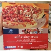 Kroger Self Rising Crust, White Chicken Pizza, Thick: Calories ...