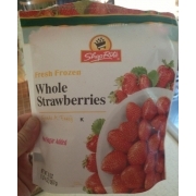 ShopRite Fresh Frozen Whole Strawberries: Calories, Nutrition Analysis ...