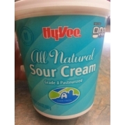 Hy-Vee Sour Cream: Calories, Nutrition Analysis & More | Fooducate