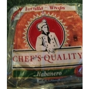 Chef's Quality Tortilla Wraps: Calories, Nutrition Analysis & More ...