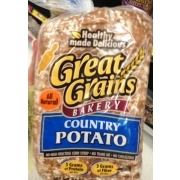 Great Grains Country Potato Bread: Calories, Nutrition Analysis & More ...