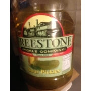 Freestone Sour Pickles: Calories, Nutrition Analysis & More | Fooducate