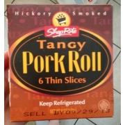 Shop Rite Tangy Pork Roll 6 Thin Slices: Calories, Nutrition Analysis ...