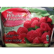 User added: Great Value Frozen Whole Red Raspberries: Calories ...