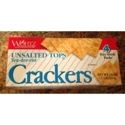 Bremner Food Group Crackers, Unsalted Tops: Calories, Nutrition ...