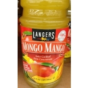 Langers Juice Cocktail, Mongo Mango: Calories, Nutrition Analysis ...