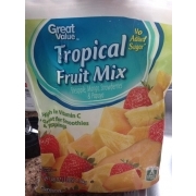 Great Value Tropical Fruit Mix: Calories, Nutrition Analysis & More ...