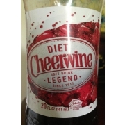 Cheerwine Soft Drink, Unique Sparkling, Diet: Calories, Nutrition ...