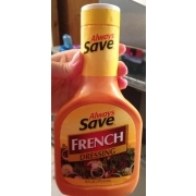 Always Save French Dressing: Calories, Nutrition Analysis & More ...
