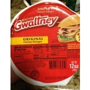 Gwaltney Original Chicken Bologna: Calories, Nutrition Analysis & More ...
