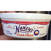 Nancy's Cultured Cream Cheese: Calories, Nutrition Analysis & More ...