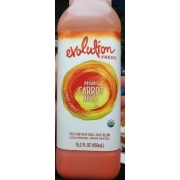Evolution Fresh Organic Carrot Apple Juice: Calories, Nutrition ...