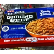 H-E-B Ground Beef, Seasoned: Calories, Nutrition Analysis & More ...