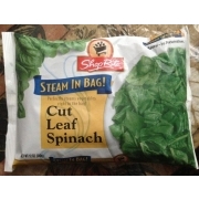 ShopRite Cut Leaf Spinach: Calories, Nutrition Analysis & More | Fooducate