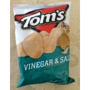 Tom's Chips, Vinegar And Salt Flavored: Calories, Nutrition Analysis ...