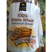 Clover Valley 100% Whole Wheat Sandwich Bread: Calories, Nutrition ...