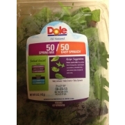 Dole Baby Spinach Spring Mix: Calories, Nutrition Analysis & More ...