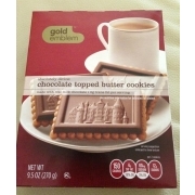 Gold Emblem Chocolate Topped Butter Cookies: Calories, Nutrition ...