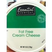 Essential Everyday Fat Free Cream Cheese: Calories, Nutrition Analysis ...