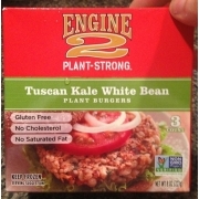 Engine 2 Plant-Strong Tuscan Kale White Bean Plant Burgers: Calories ...