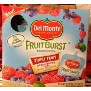 Del Monte Mixed Berry Fruit Burst: Calories, Nutrition Analysis & More ...