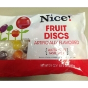Nice Fruit Discs Artificially Flavored: Calories, Nutrition Analysis ...