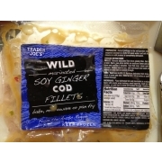 Trader Joe's Wild Marinated Soy Ginger Cod Fillets: Calories, Nutrition ...
