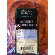 Old Town Baking Company Miner's Sourdough Bread: Calories, Nutrition ...