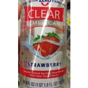 Clear American Strawberry Naturally Flavored Sparkling Water Beverage ...