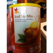 Giant Iced Tea Mix, Lemon: Calories, Nutrition Analysis & More | Fooducate