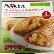 Fit & Active Pretzel Bread Stuffed Sandwiches: Calories, Nutrition ...