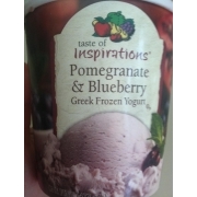 Taste Of Inspirations Pomegranate & Blueberry Greek Frozen Yogurt ...