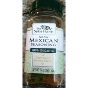The Spice Hunter Mexican Seasoning, Salt Free: Calories, Nutrition ...