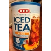 H-E-B Iced Tea, Peach: Calories, Nutrition Analysis & More | Fooducate