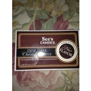 See's Candies Deep Dark Chocolate Truffle: Calories, Nutrition Analysis ...