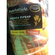 Marketside French Bread: Calories, Nutrition Analysis & More | Fooducate