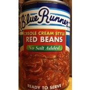 Blue Runner Creole Cream Style Red Beans: Calories, Nutrition Analysis ...