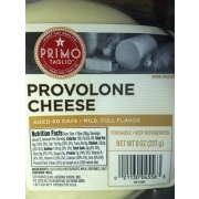 Primo Taglio Cheese, Provolone: Calories, Nutrition Analysis & More ...