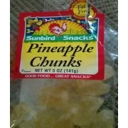 Sunbird Snacks Pineapple Chunks: Calories, Nutrition Analysis & More ...