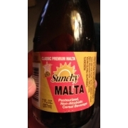 Sunchy Malta, Non Alcoholic Cereal Beverage: Calories, Nutrition ...