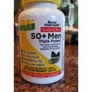 Simply One 50+ Men, Dietary Supplement: Calories, Nutrition Analysis ...
